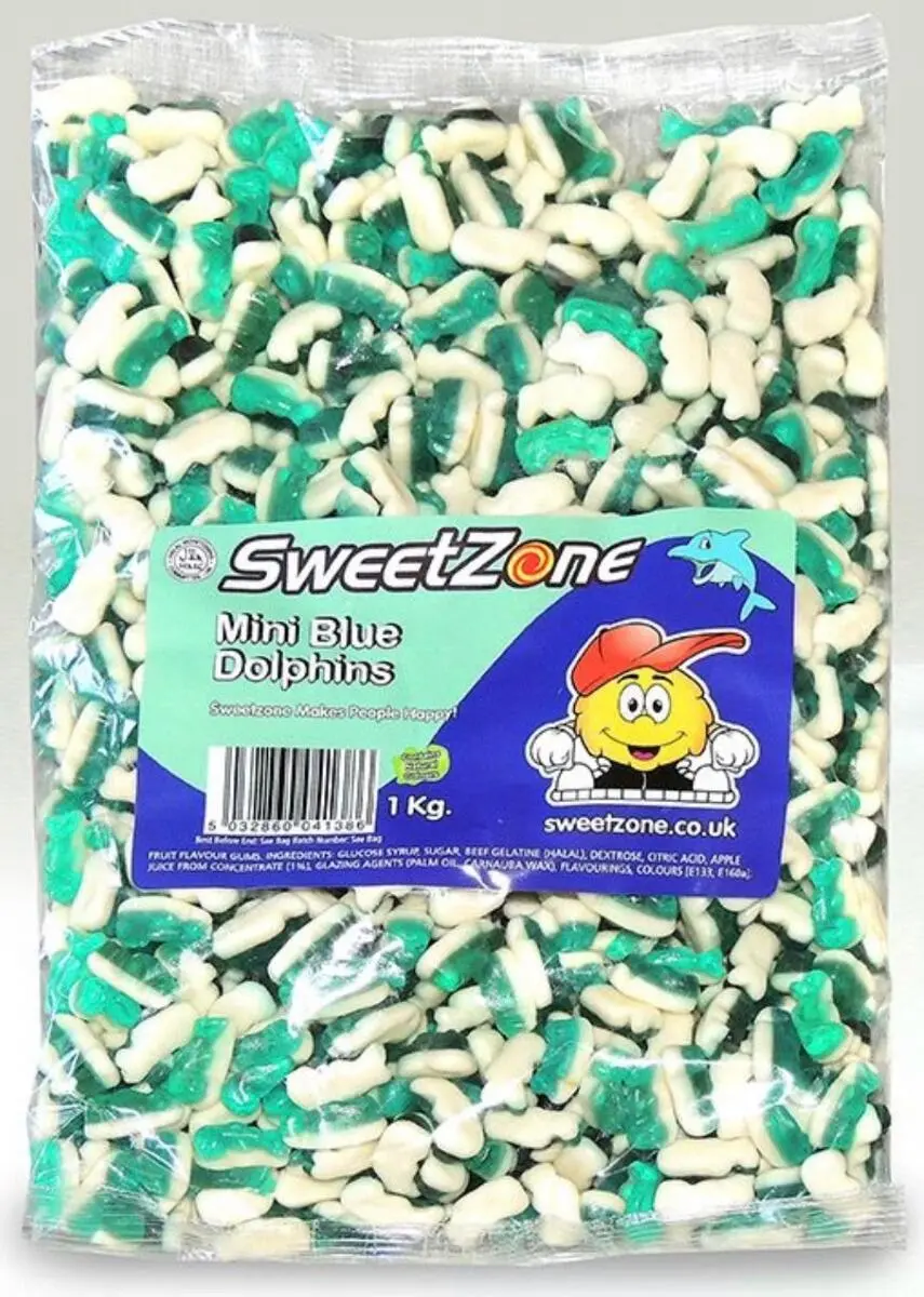 Sweet Zone Mini Blue Dolphins
