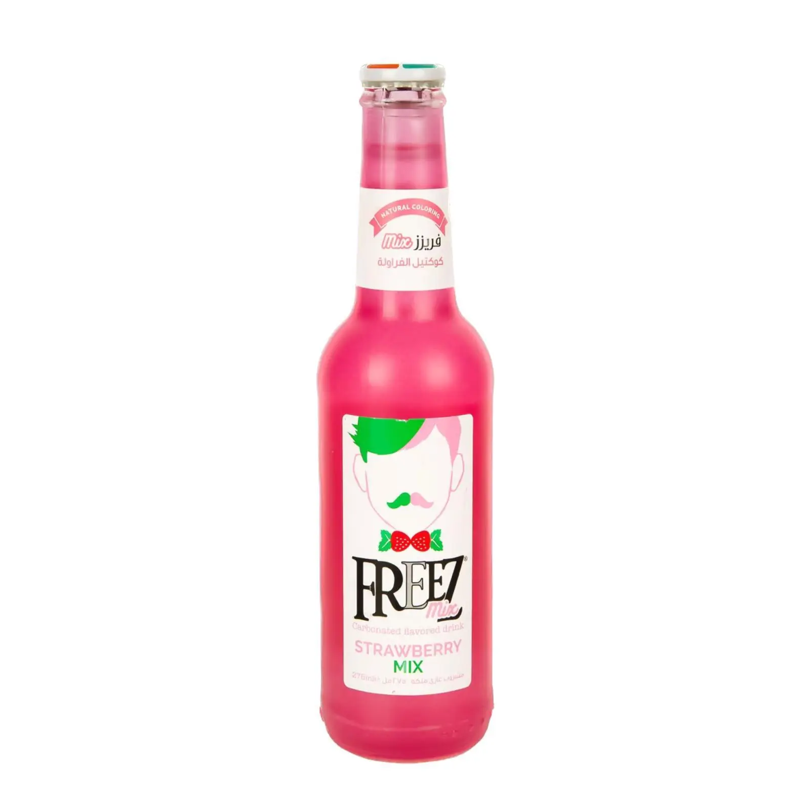 Køb Freez mix soft drink, strawberry, 275 ml - 25,00 DKK,-