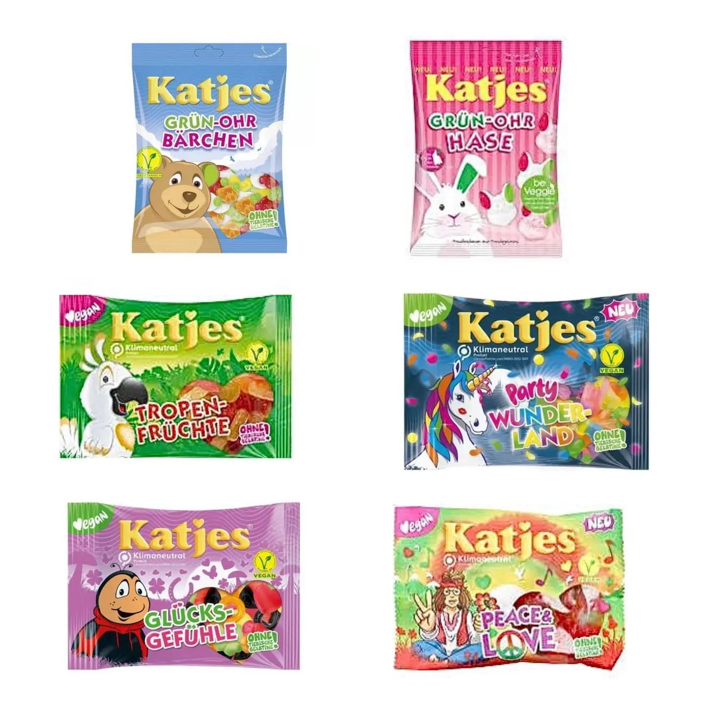 Køb Katjes Veggi pack (1100 gram) - 190,00 DKK,-