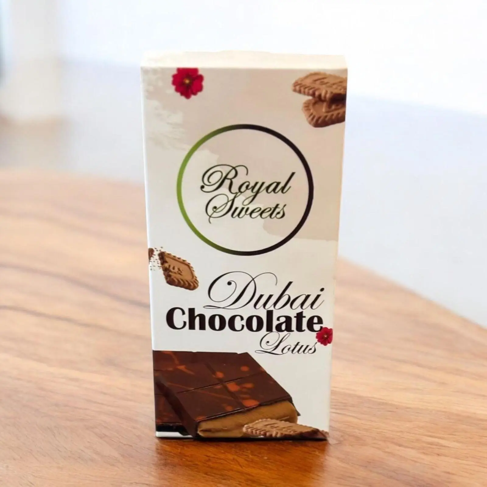 Køb Royal Sweets Dubai Chocolate Lotus, 200g - 125,00 DKK,-