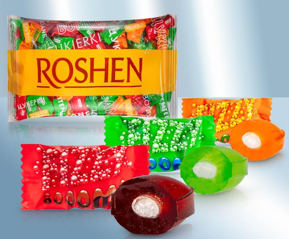 Buy Roshen Sweets Fizzy Boom 1 kg - Offer: 130,00 DKK,-