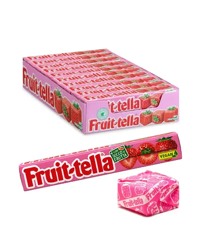 Køb Fruittella Jordbær Vegansk 41g - 10,00 DKK,-