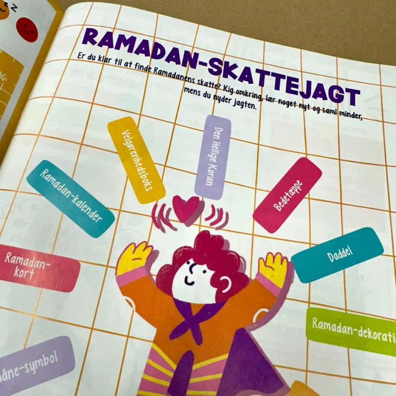 Køb Ramadan Hæfte med 72 sider Opgaver - 50,00 DKK,-