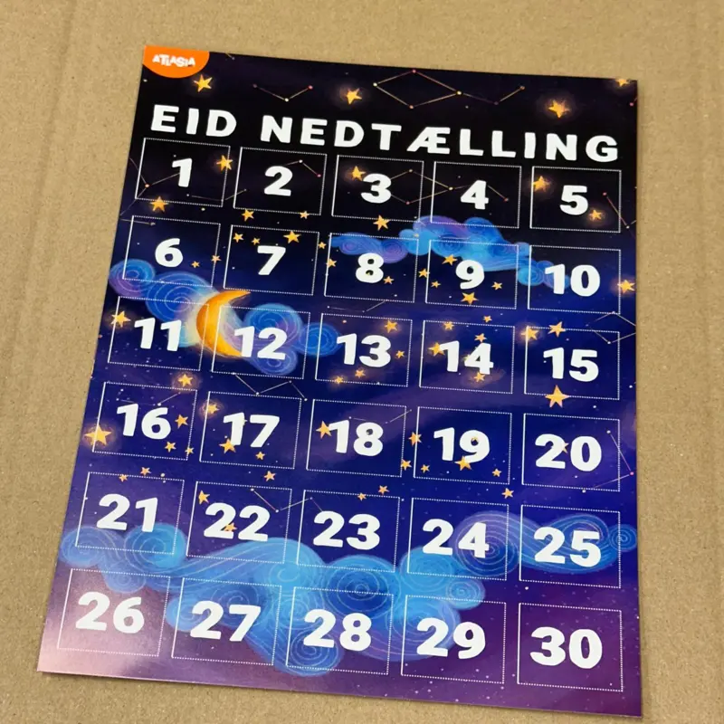 Køb Ramadan Hæfte med 72 sider Opgaver - 50,00 DKK,-