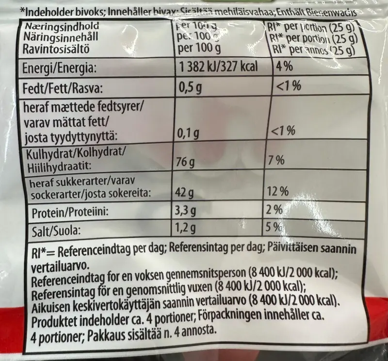 Køb Haribo Rotella, 120g - 20,00 DKK,-