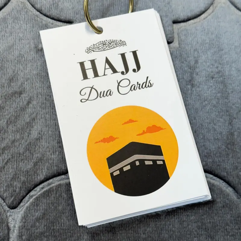 Køb Hajj Dua Cards - 60,00 DKK,-